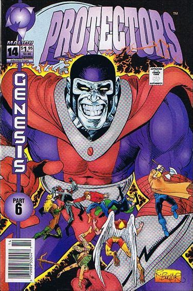 Protectors 1992 Issue 14 C Newsstand Edition Price Variant
