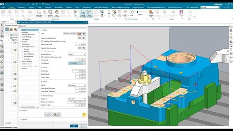 Nx Cam Feature Based Machining Youtube