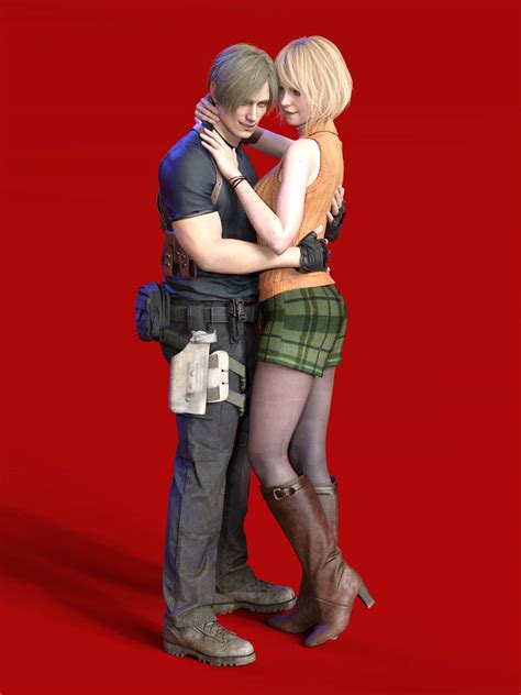 Ashley And Leon Re4r X By Zeneox On Deviantart