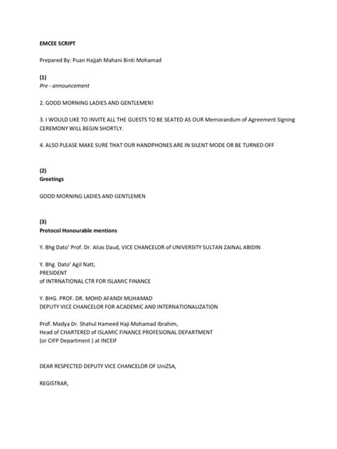 Sample Emcee Script For Seminar Goodsitesecure Sample Emcee Script For Seminar Goodsitesecure