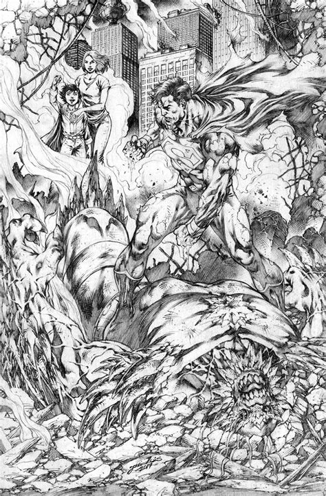 Superman Vs Doomsday Commission Sample In Chiaroscuro Studios S