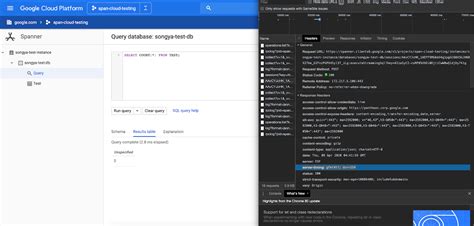 Use Gfe Server Timing Header In Cloud Spanner Debugging