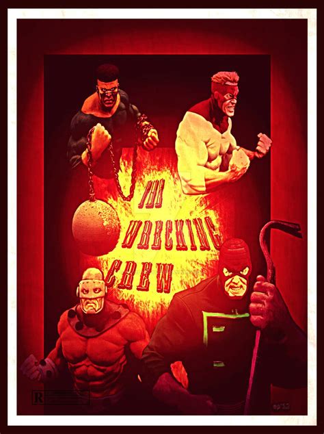The Wrecking Crew Movie Poster By Ragedaddy72 On Deviantart