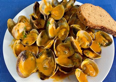 Almejas A La Marinera Gallega Receta De Riberillacocinilla Cookpad