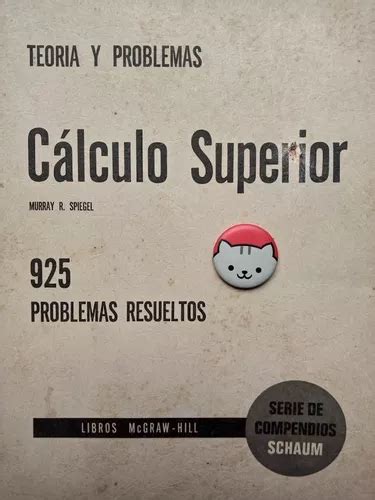 Libro Calculo Superior Spiegel 145f9 Cuotas Sin Interés