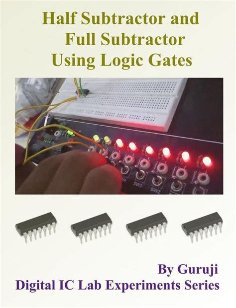 Half Subtractor And Full Subtractor Using Logic Gates Ebook Guruji 1230003605400 Bol Com