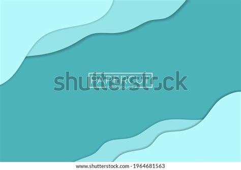 Blue Abstract Landscape Vector D Background Stock Vector Royalty Free Shutterstock