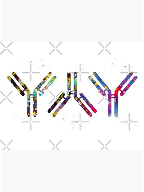 Antibody Poster By Erzebetth Redbubble