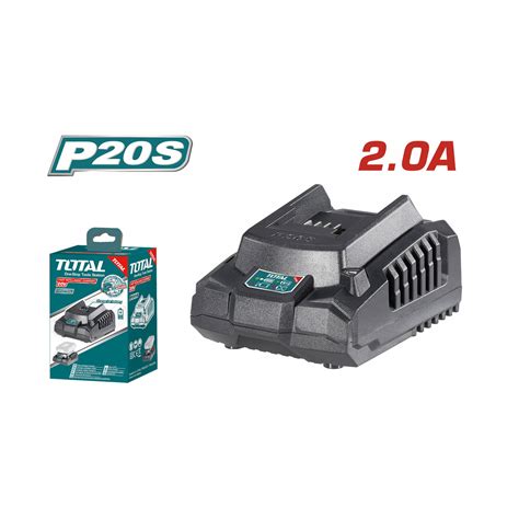 Total Φορτιστής για Μπαταρίες Λιθίου 20v Tfcli2001 Medifire