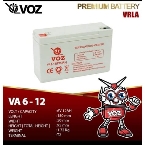 Jual Aki Accu Batre Battery Baterai V Volt Volt Ah A Ah Ampere Ampere Shopee