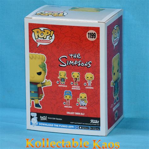 The Simpsons Bartigula Bart Pop Vinyl Figure 1199