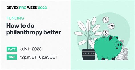 How To Do Philanthropy Better Devex