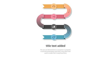 Set Of Four Different Colored Ribbons Google Slide Theme And Powerpoint Template Slidedocs