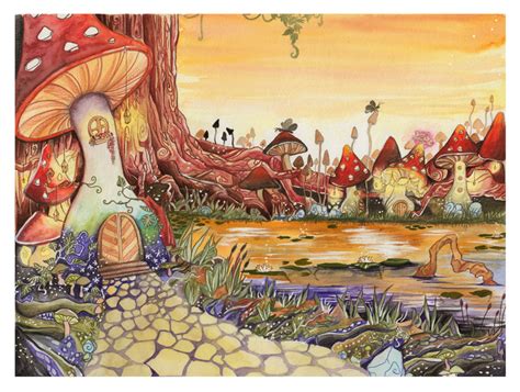 My Mushroom Kingdom By Spoon Kn On Deviantart