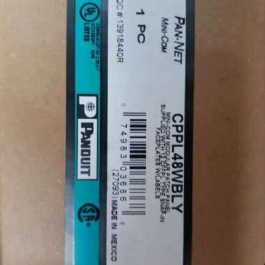 Jual Patch Panel Port Panduit Original Murah Harga Diskon Maret Blibli