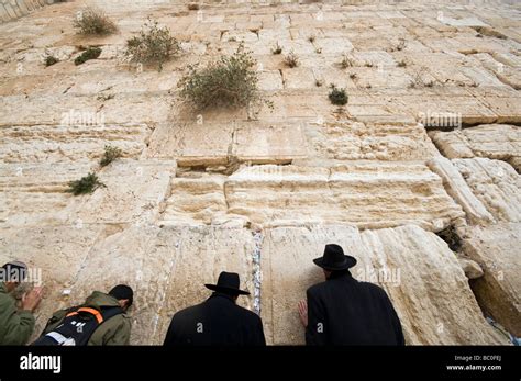 Wailing Wall Jerusalem Israel Stock Photo Alamy