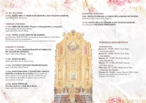 Fiestas En Honor San Vicente Patrón De Laujar De Andarax La Alpujarra