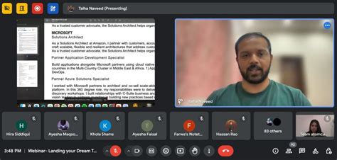 Atomcamp On Linkedin In Our Recent Webinar Talha Naveed Ghauri A Solutions Architect At…