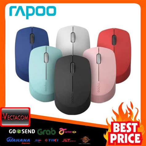 Promo Mouse Rapoo M100 Silent Multi Mode Wireless Mouse Diskon 23 Di