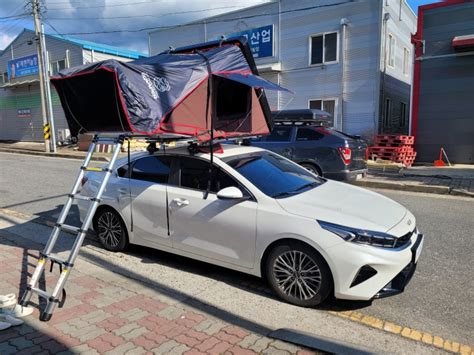 K3 승용차 2인용 루프탑텐트 아이캠퍼 스카이캠프 미니 쏠캠 추천 네이버 블로그