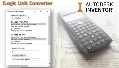 Ilogic Unit Converter Clint Brown