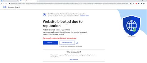 Online Banking Blocked Chrome Malwarebytes Forums