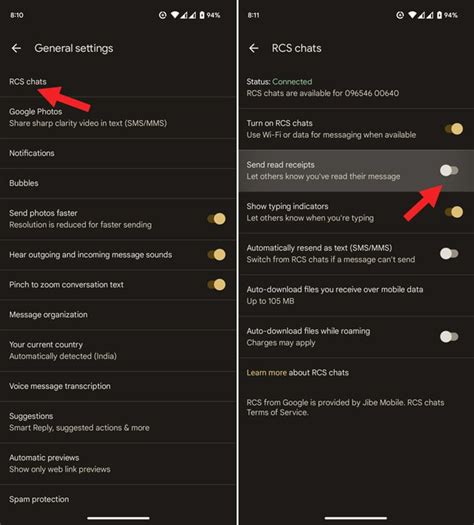 How To Turn Off Read Receipts In Messages On Iphone And Android