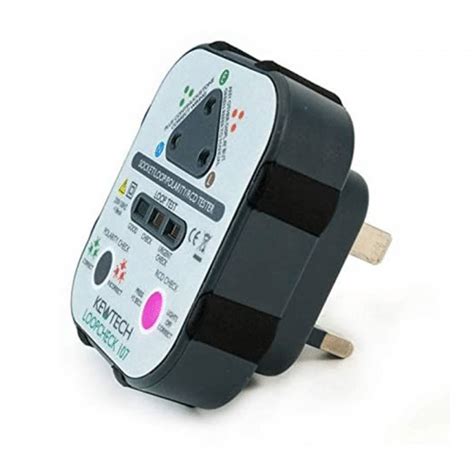 Kewtech LOOPCHECK 107 Mains Socket Tester Testermans