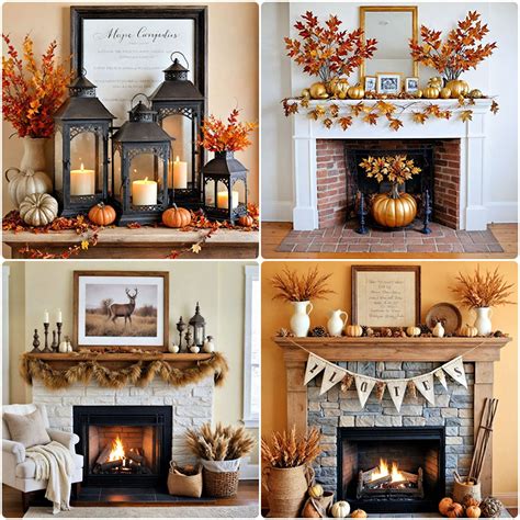 Fall Mantel Decorating Ideas Images