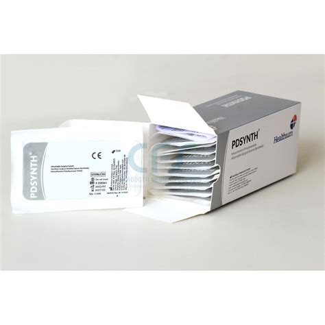 Sutura Healthium Pdsynth Ago 12 30mm Usp 0 Filo Viola 70cm Conf