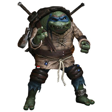 Universal Monsters X Tmnt Leonardo As The Hunchback Robot Negro