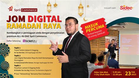 Seminar Jom Digital Ramadan Raya Ticket2u