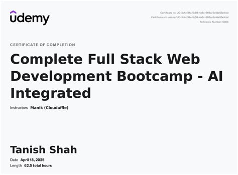 Webdevelopment Generativeai Fullstackdeveloper Aiintegrated