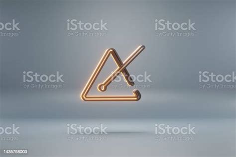 파란색 배경에 노란색 조명 기호 아이콘이 있는 아름다운 검은색 삼각형 기호 3d 렌더링 그림입니다 디자인을 위한 배경 패턴입니다 0명에 대한 스톡 사진 및 기타 이미지