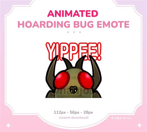 Lethal Company Animated Bug Yippee Emote Yippee Bug Hoarding Bug