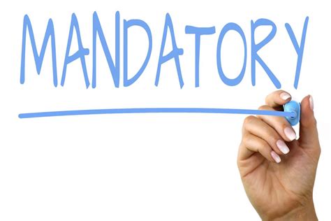 Mandatory