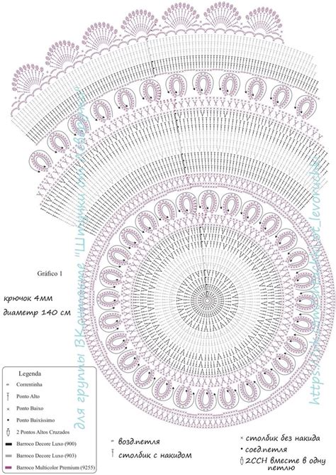 Пин от пользователя Татьяна Долговидова на доске салфетки Связанные крючком узоры на ковре