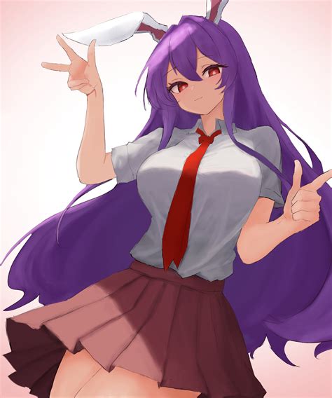 Reisen Udongein Inaba Touhou Drawn By Moriforest1040 Danbooru