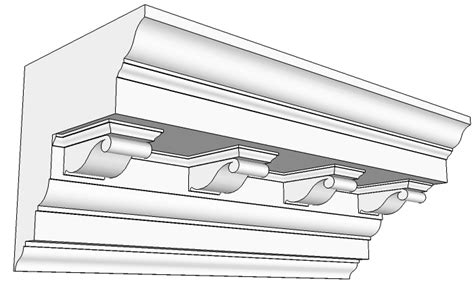How To Design A Traditional Cornice Or Crown Molding Classical