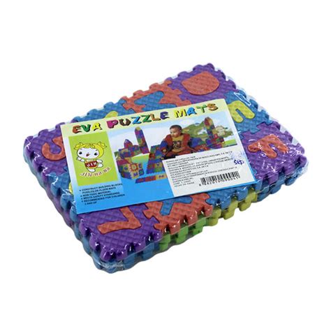 Mini Tapete De Foamy Didáctico Tipo Rompecabezas Con Diseño De