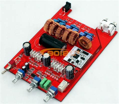 Tpa3116 21低音炮带蓝牙接收d类数字功放板 100w502 专业电子网购 9018电子城