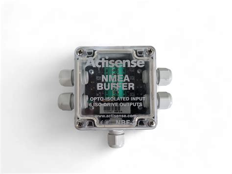 Actisense Nbf 2 Nmea 0183 Buffer Opto Isolated Input 6 Isolated Outputs Max Marine Electronics