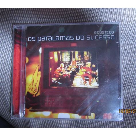 os paralamas do sucesso acústico CD novo lacrado Shopee Brasil