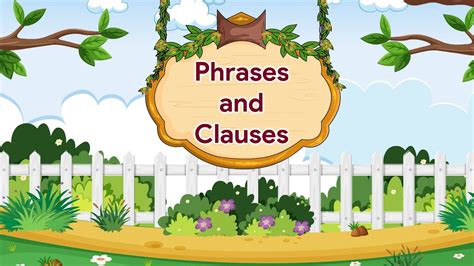Phrases And Clauses English Grammar Gear Class YouTube