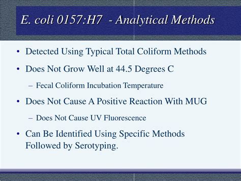 Ppt Total Coliform Rule Powerpoint Presentation Free Download Id1308934