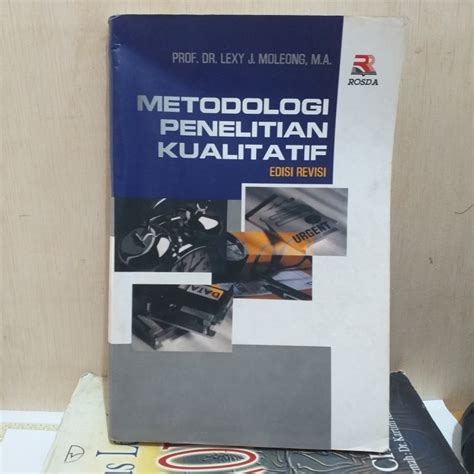 Jual Metodologi Penelitian Kualitatiflexy Moleong Kota Semarang