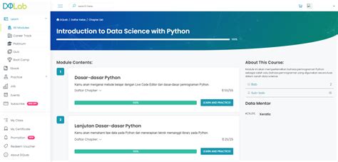 Program Pelatihan Data Science Gratis Python Dan R Untuk Fre