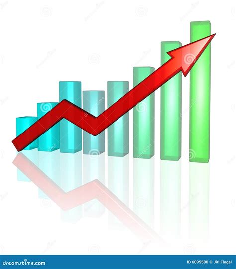 Rising Graph Stock Illustration Illustration Of Profile 6095580