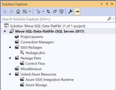 Move Data From SQL Server To Flat File Using SSIS
