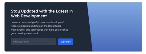 React Newsletter Components With Tailwind Css 3 Variants